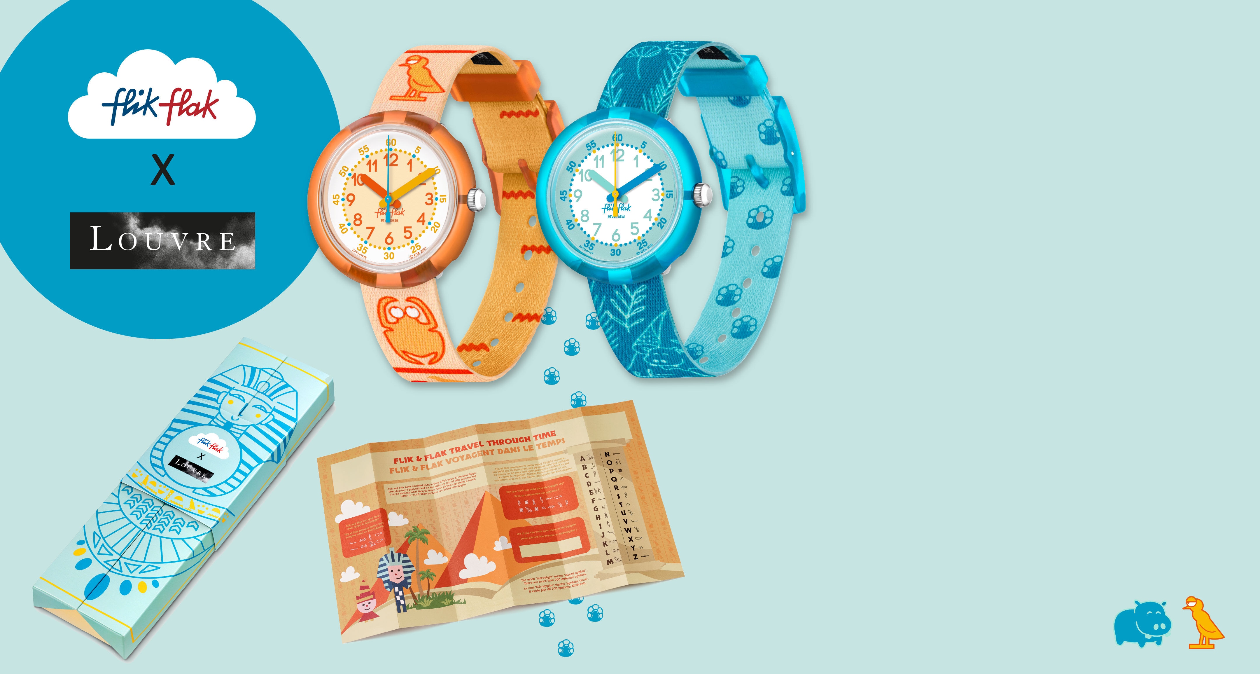 Press Release - Flik Flak x Louvre